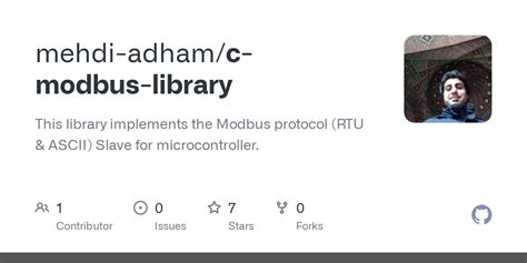 Github Mehdi Adham C Modbus Library This Library Implements The