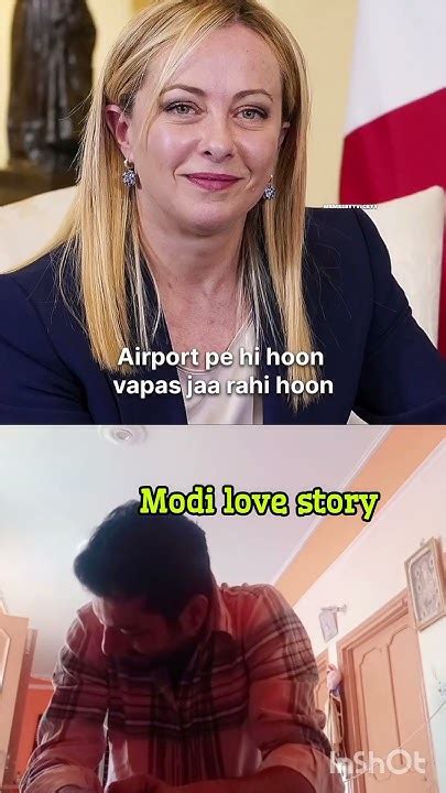 Modi Meloni Love Story Win Bjp Modi India Funny Trending Comedy