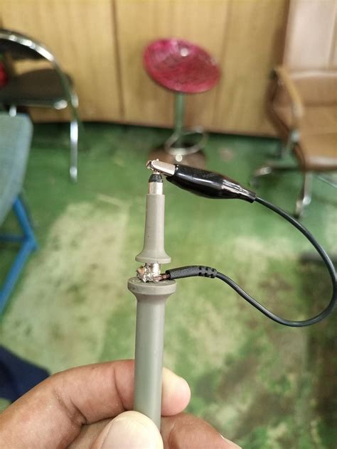 Rf Why Is My Oscilloscope Showing Noise When I Short Both Terminals