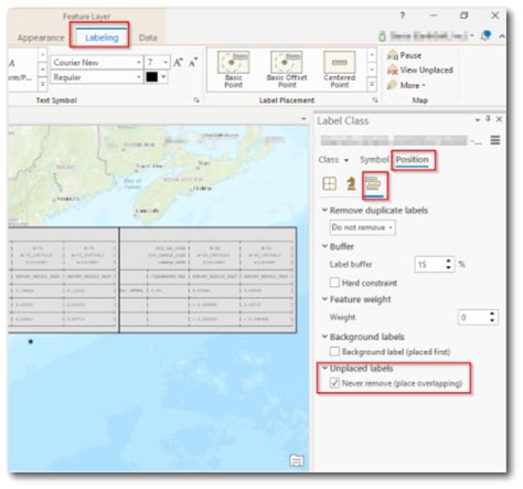 Arcequis Table Labels