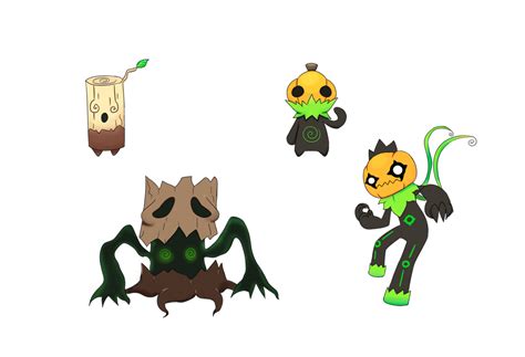 Grass Ghost Fakemon By Cjsux On Deviantart