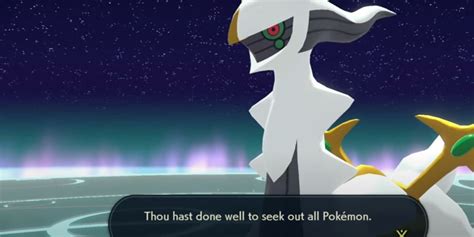 Pokémon Legends Arceus Ending Shouldnt Require A Complete Pokédex