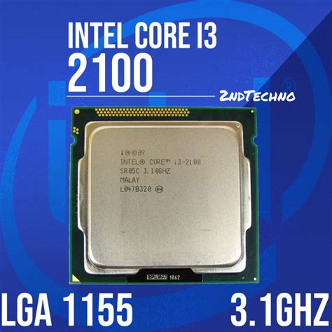 Intel Core I3 2100 Processor Intel Gen 2 Socket 1151 H61 Prosesor Lazada Indonesia