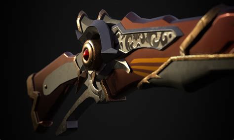 Aw Thong Wee 3d Weapon Modelling