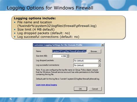 Ppt Windows Firewall And Caching Fundamentals Powerpoint Presentation
