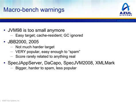 The Art Of Java Benchmarking Ppt