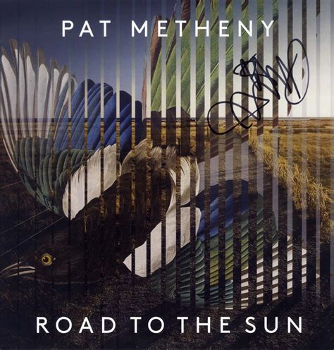 Pat Metheny Autograph Signed Vinyl Record Cover