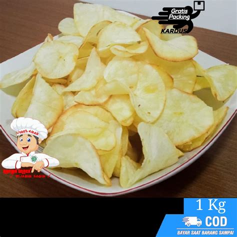 Jual 1kg Chuba Original Keripik Singkong Makanan Ringan Jajanan
