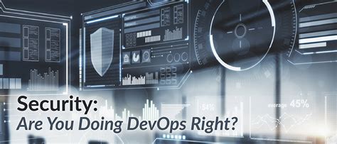 Security Are You Doing Devops Right