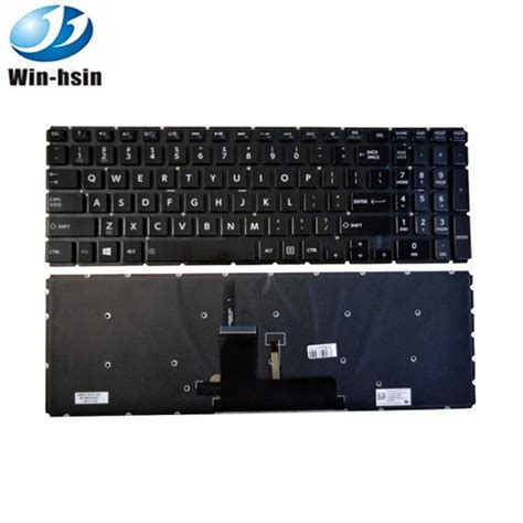 Original New Us Laptop Keyboard For Toshiba Satellite L55 B L55 B L55d