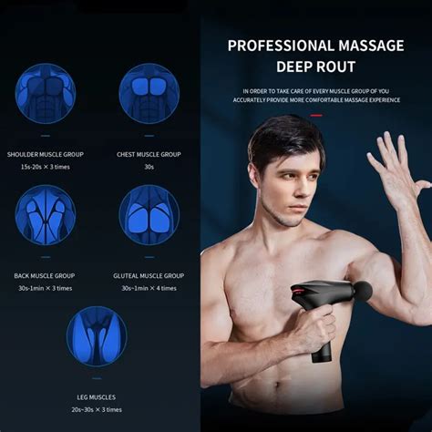 Cklxngt High Quality Portable Deep Tissue Electric Vibrating Body
