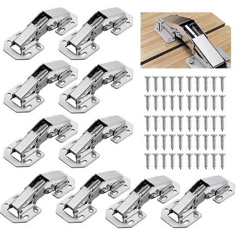 10 PCS Charniere Porte Placard Charniere Porte Cuisine 3 Pouces 90