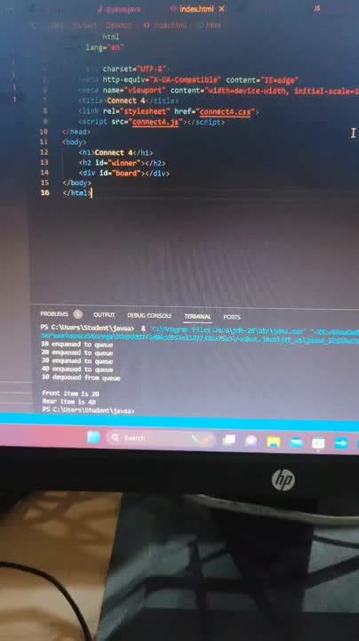 Swapnil Mane On Linkedin Successfully Completed Task 4 At Internpe Created A Connect 4 Game