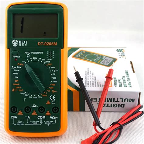 BEST DT 9205M Multi Function Digital Meter Intelligent Digit Multi