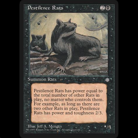 Mtg Pestilence Rats Ice Age Madtoyz