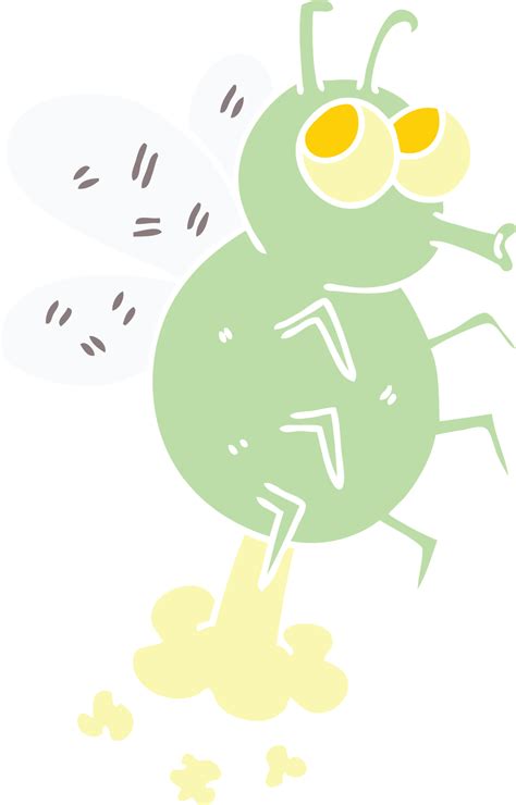 Hand Drawn Quirky Cartoon Fly 40966560 Png