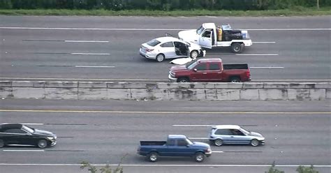 Two Men Shot Dead On Houston Freeway At Rush Hour Manhunt Underway
