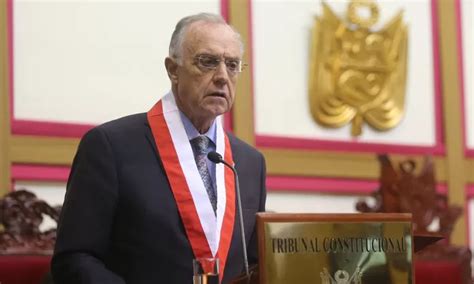 Augusto Ferrero Costa Juramentará Como Nuevo Presidente Del Tc Canal N