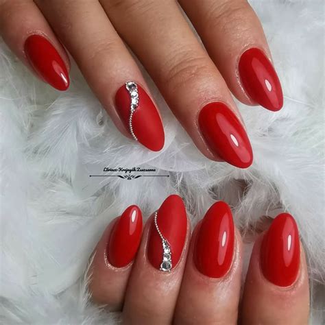 Pin By Utsav Khandait On Shades Of Red Short Acrylic Nails Designs
