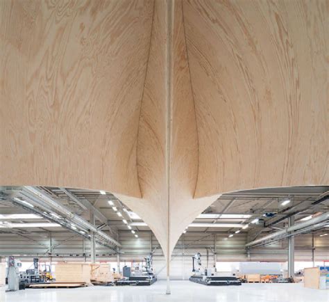 Figure 1 From Hygroshell In Situ Self Shaping Of Curved Timber Shells Semantic Scholar