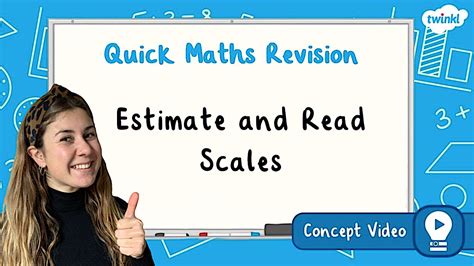 👉 Estimate And Read Scales Ks2 Maths Concept Video