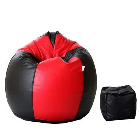 Red Black Leather Bean Bag Set At ₹ 400 Piece In Gautam Budh Nagar Id 24539361512
