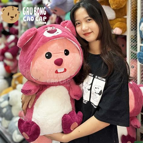 Gấu Bông Hải Ly Loopy Gấu Bông Hải Ly Loopy Nhập Cao Cấp Hcm
