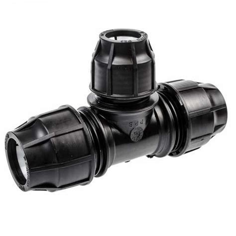 Fitting Sambungan Pipa HDPE Compression Tee Reducer 90 1 X1 2 Atau 32X20mm PT SOLUSI INTI