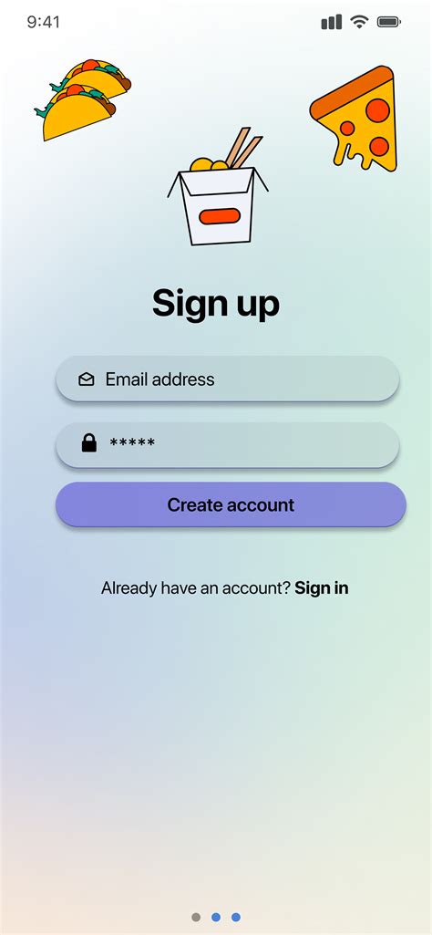 Simple UI Design A Food App In Figma On Behance