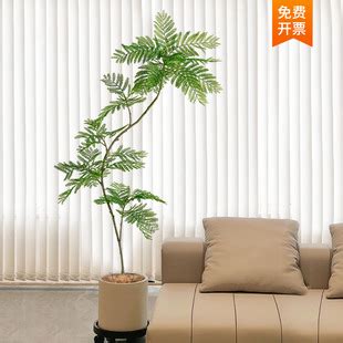 蓝花楹仿真绿植盆栽高端轻奢室内客厅落地装饰花摆件假树仿生植物 阿里巴巴