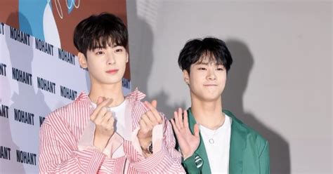 [hi포토]아스트로 차은우 문빈 여심 사로잡는 꽃미남들