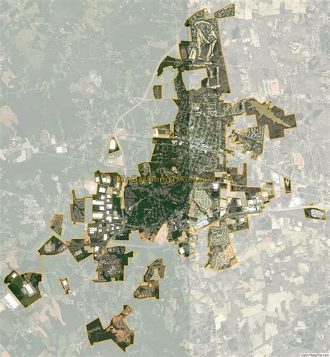 Map Of Mebane City