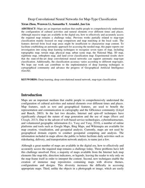 pdf deep convolutional neural networks for map type classification