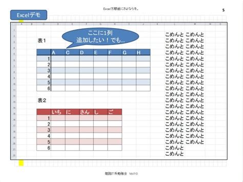 Excel 方眼紙にさよならを。