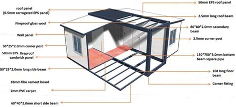 Chinese 20ft Expandable Container House For Living
