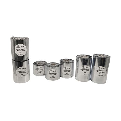 Printer Ribbon For Wax Resin Transfer Overprinter Printer Ribbon For Wax Resin Transfer