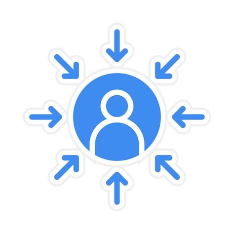 Premium Vector User Centered Icon Vector Image Can Be Used For Product Management