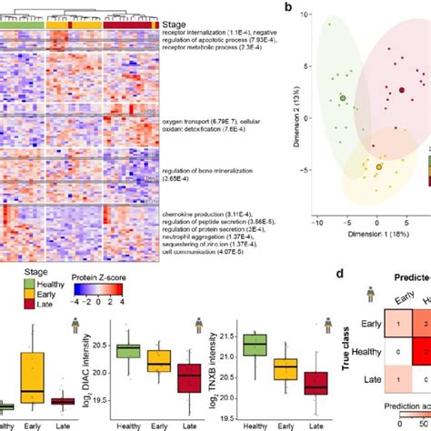 Colorectal Cancer Biomarker Candidates Predict Disease Status A Download Scientific Diagram