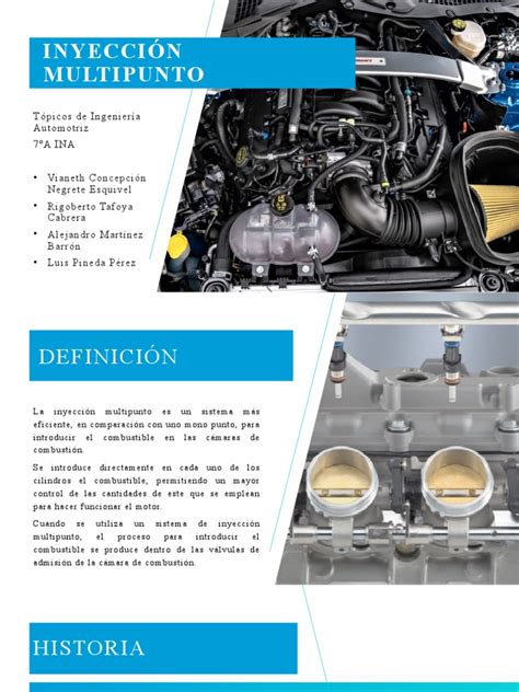 Inyección Multipunto 1 Pdf Inyección De Combustible Motor De