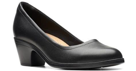 Clarks Emily 2 Ruby Pump In Black Lyst