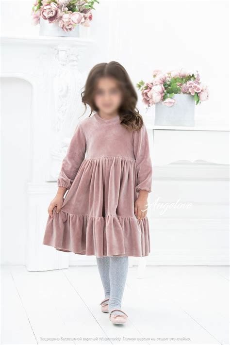 ۵۱ مدل لباس بچه گانه دخترانه با پارچه مخمل کبریتی ۱۴۰۲ ماگرتا