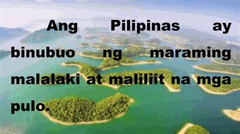 Ang Pilipinas Bilang Arkipelago Ppt