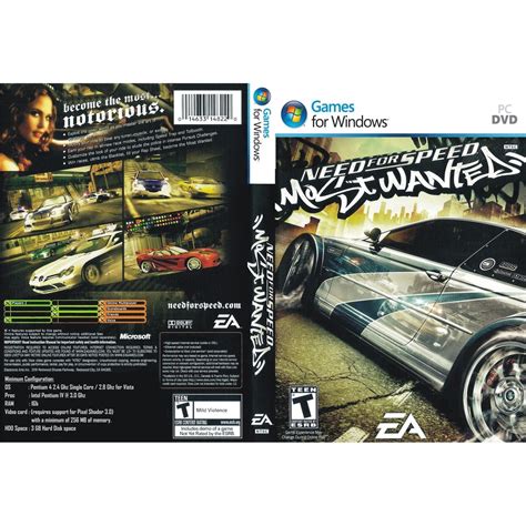 Need for Speed Most Wanted 2005 PC GAME DVD | Shopee Malaysia