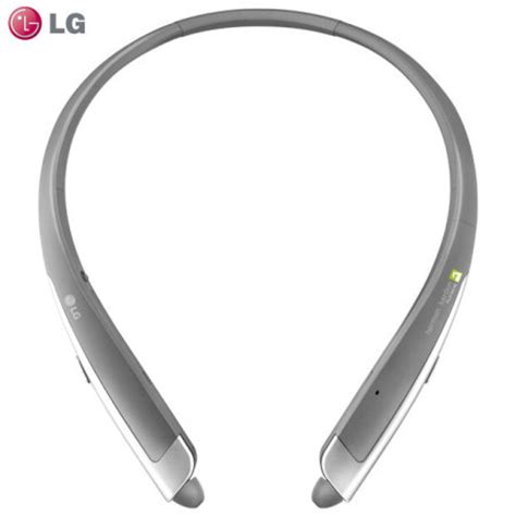 LG HBS Tone Platinum Bluetooth Stereo Headset Titan Silver