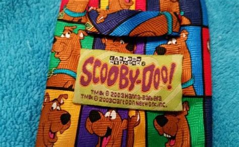Scooby Doo Pattern Tie Clothing Shoes And Jewelry Novelty And More