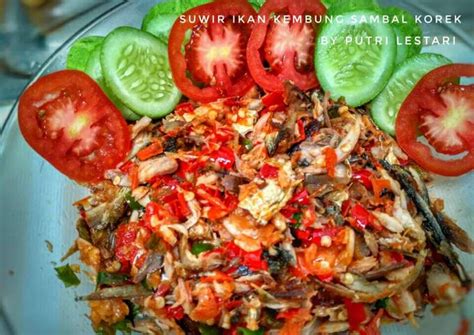 Resep Suwir Ikan Kembung Sambal Korek Oleh Putrilestari Cookpad
