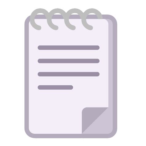 Spiral Notepad Emoji Meaning From Girl Guy Emojisprout