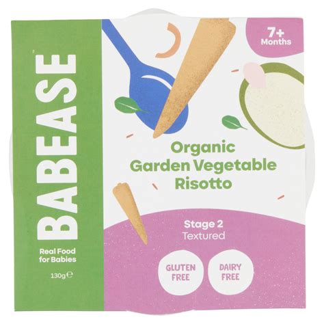 Babease Organic Garden Vegetable Risotto Pot 130g Airline Suppliers