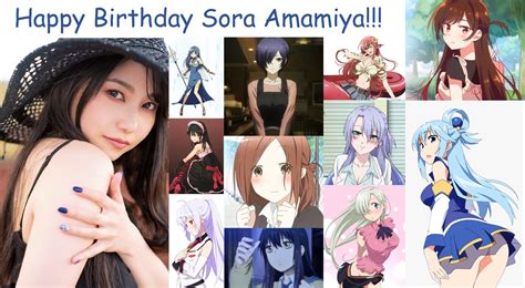 Happy Birthday Sora Amamiya Rseiyuu