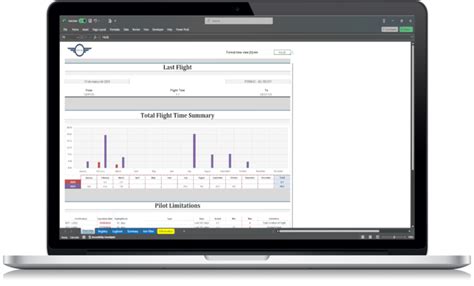 Pilot Logbook Faa Microsoft Excel